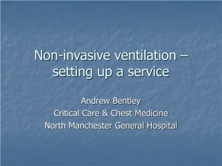 PPT - Non-Invasive Ventilation PowerPoint Presentation, free download ...
