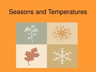 PPT - Seasons, Equinoxes and Solstices PowerPoint Presentation, free ...