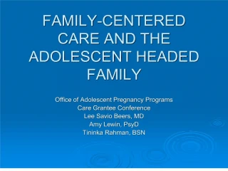 PPT - Family-Centered Care PowerPoint Presentation, free download - ID ...