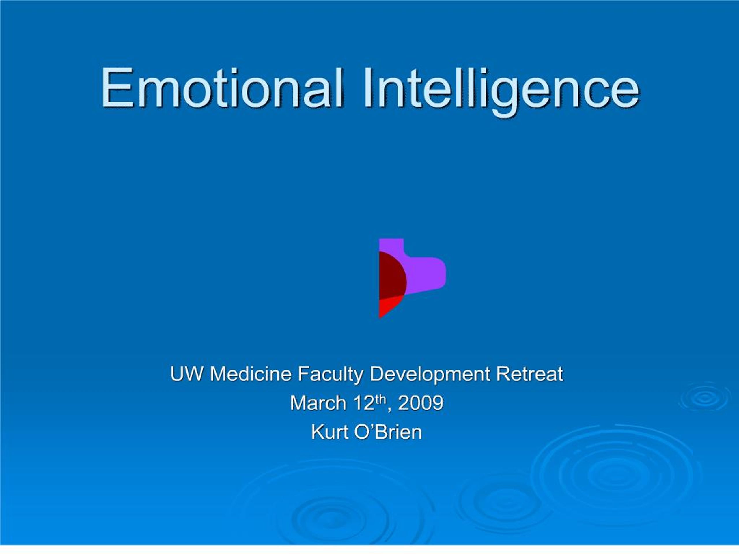 PPT - Emotional Intelligence PowerPoint Presentation, free download ...