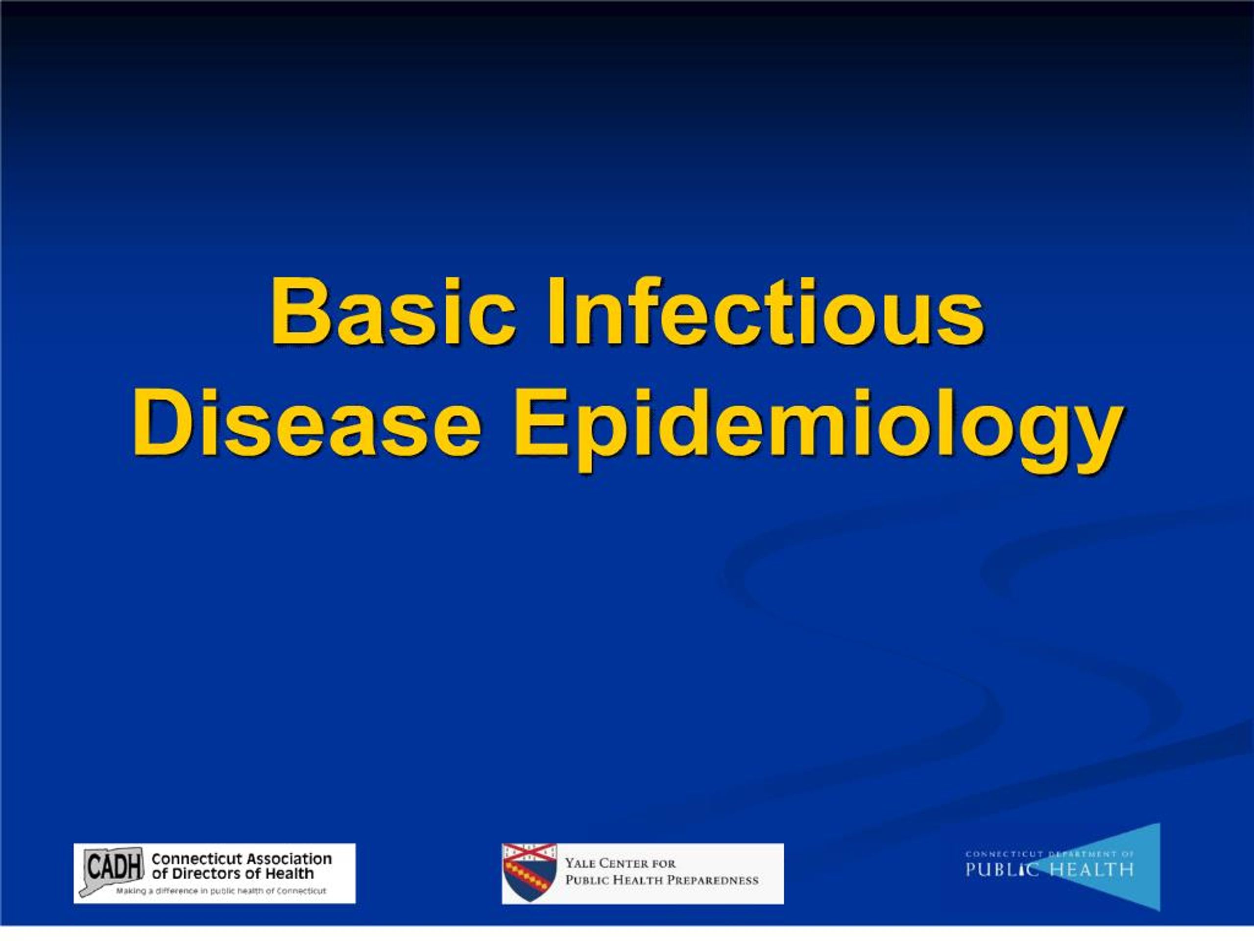 PPT - Basic Infectious Disease Epidemiology PowerPoint Presentation ...