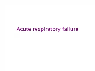PPT - Acute respiratory failure PowerPoint Presentation, free download ...