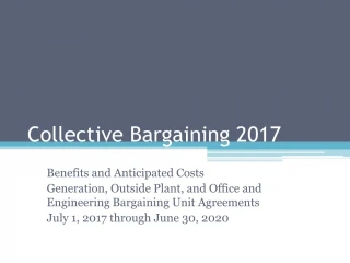 PPT - Collective Bargaining PowerPoint Presentation, free download - ID ...