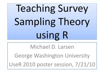 PPT - Sampling Theory PowerPoint Presentation, free download - ID:9665820