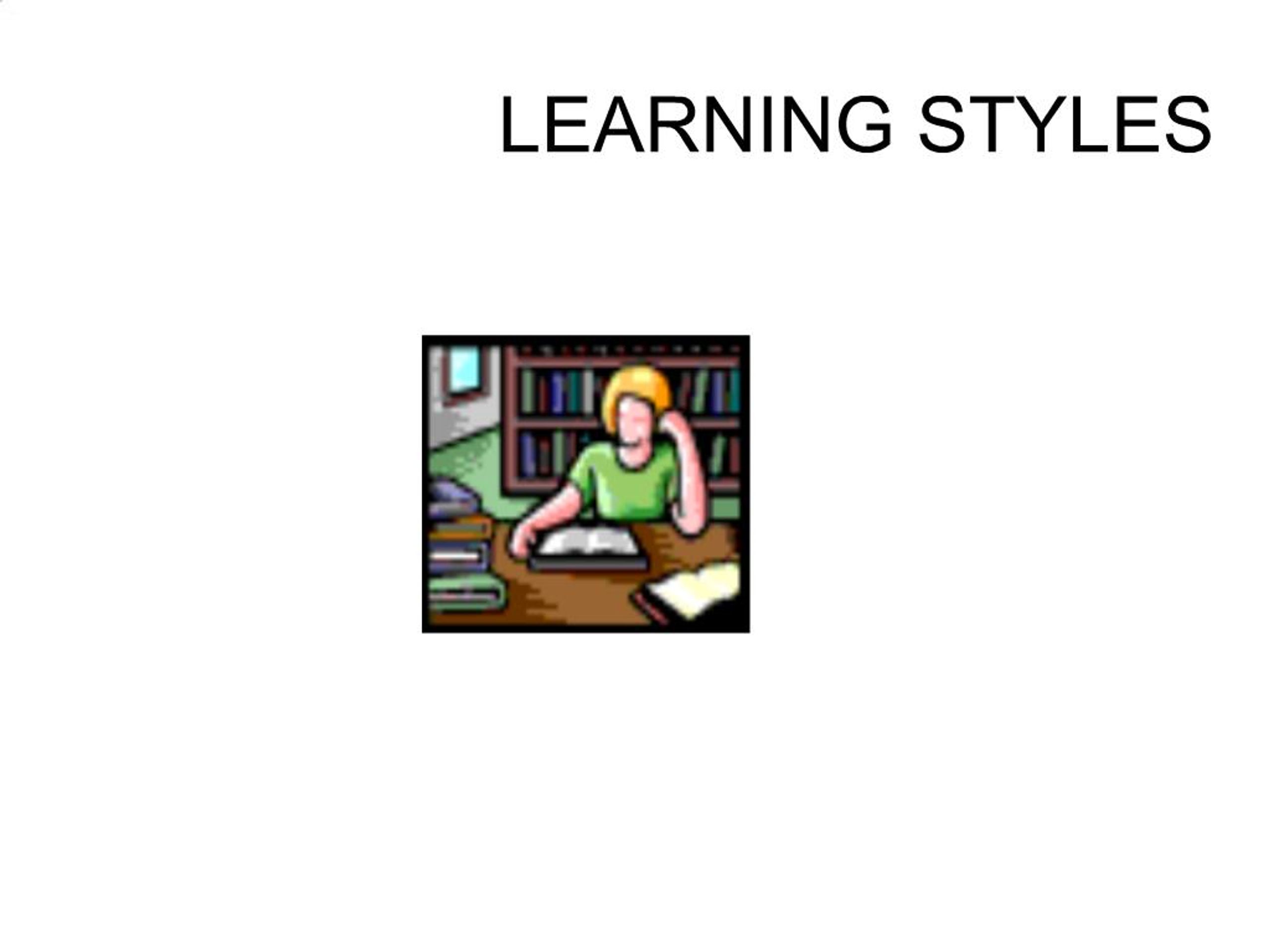 PPT - LEARNING STYLES PowerPoint Presentation, free download - ID:229277