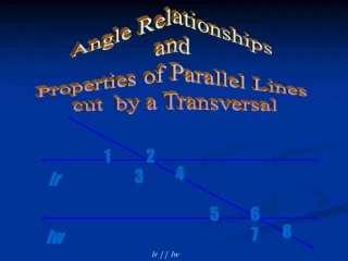PPT - Angles and Parallel Lines PowerPoint Presentation, free download ...