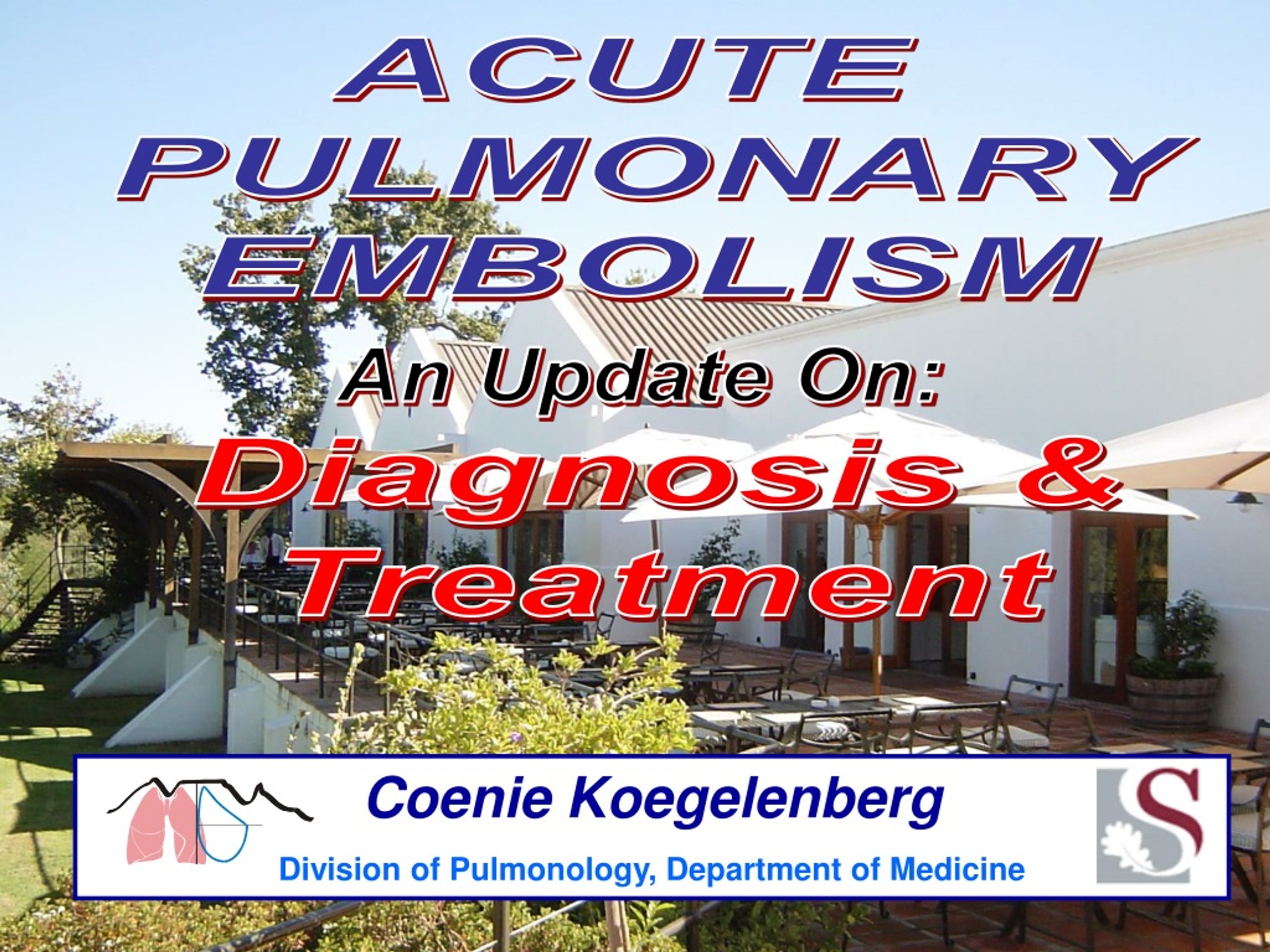 PPT - ACUTE PULMONARY EMBOLISM PowerPoint Presentation, free download ...