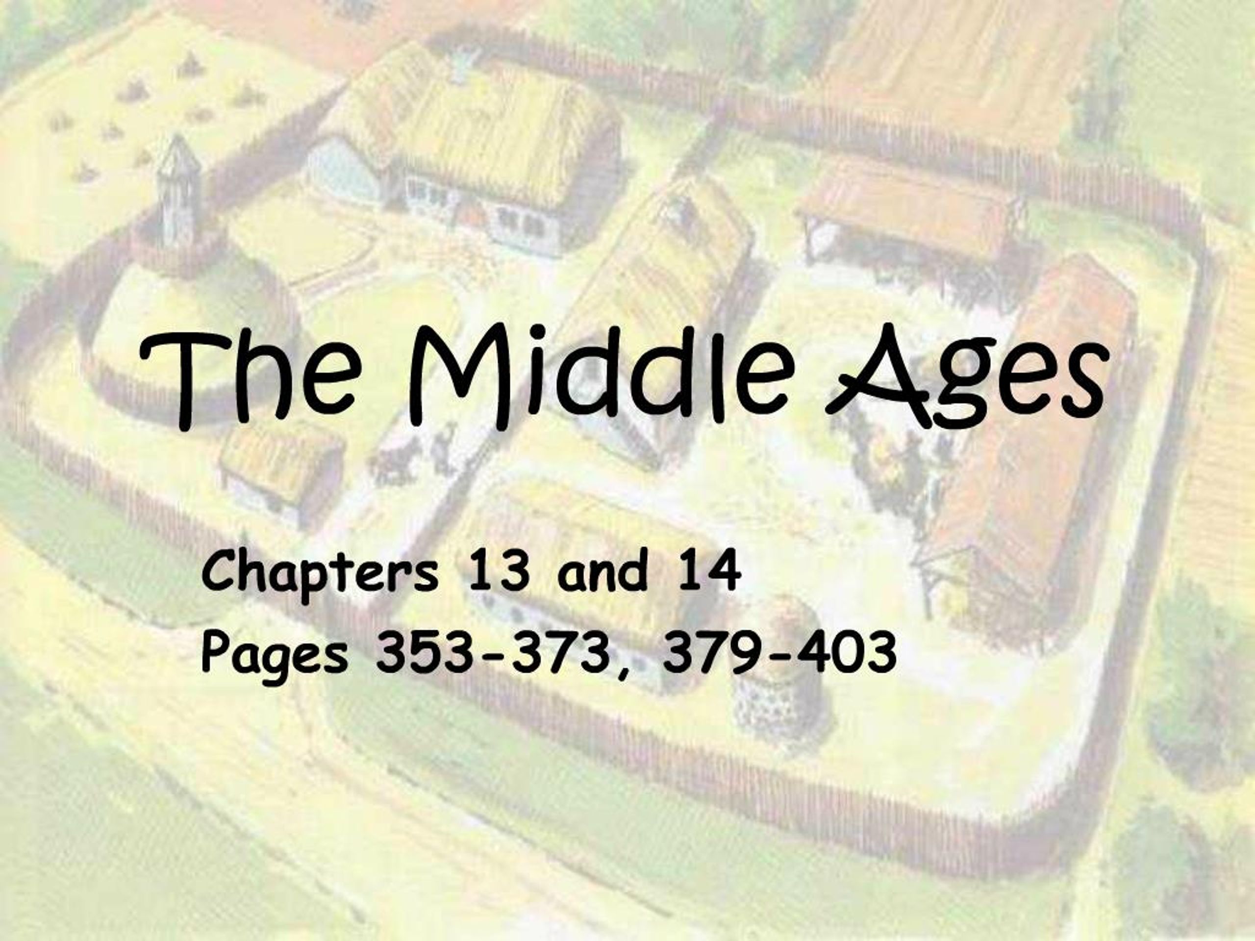 PPT - The Middle Ages PowerPoint Presentation, free download - ID:233094