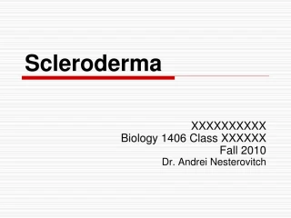 PPT - Scleroderma and the Kidney PowerPoint Presentation, free download ...