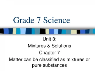 PPT - Grade 7 Science PowerPoint Presentation, free download - ID:2229802