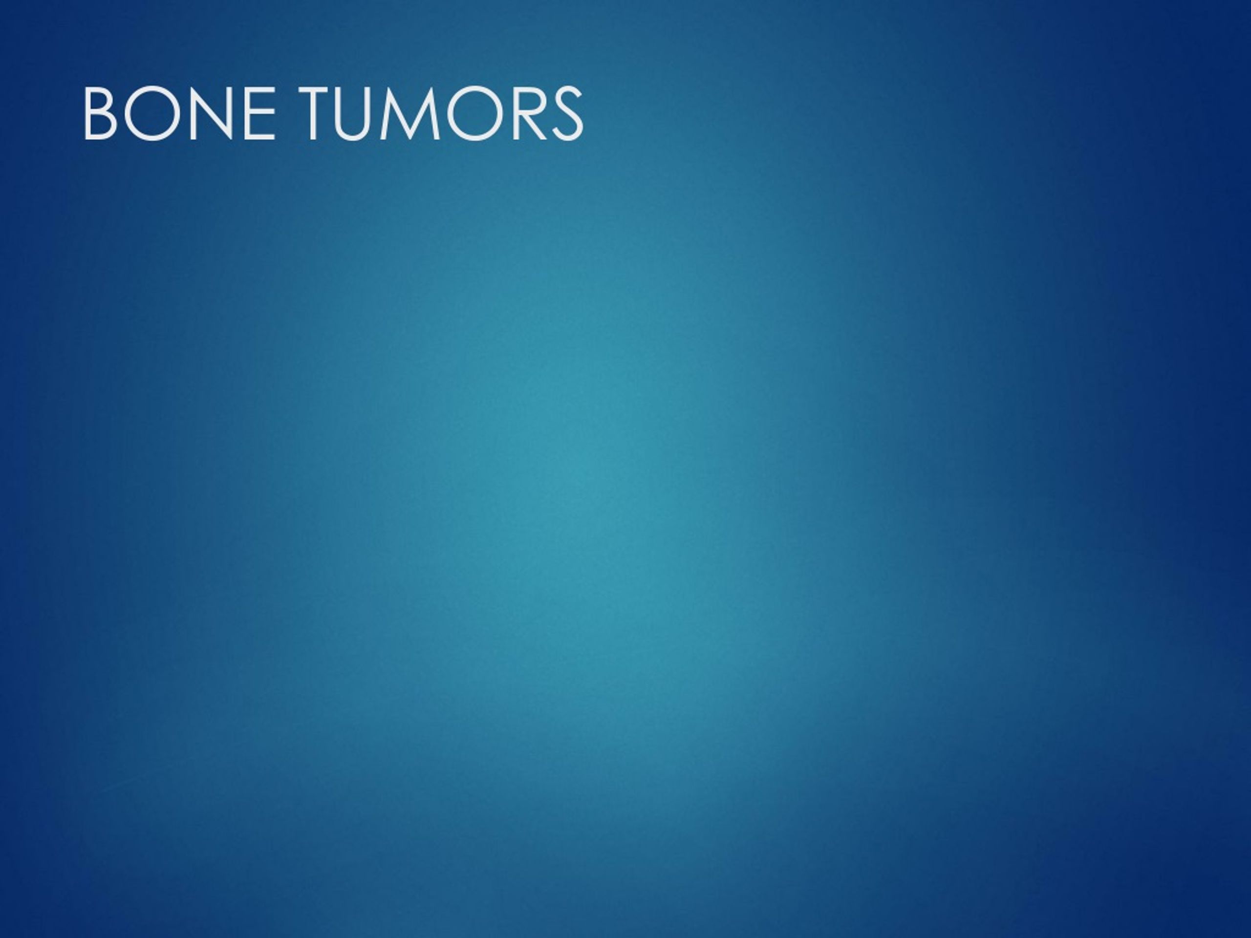 PPT - BONE TUMORS PowerPoint Presentation, free download - ID:237144