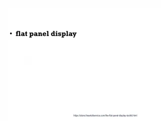 PPT - I. Structure of AC Plasma Display Panel Schematic of PDP Drive ...