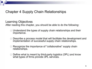 PPT - Chapter 4 Designing the Distribution Network in a Supply Chain ...