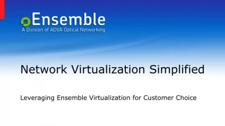 PPT - Network Infrastructure Virtualization PowerPoint Presentation ...