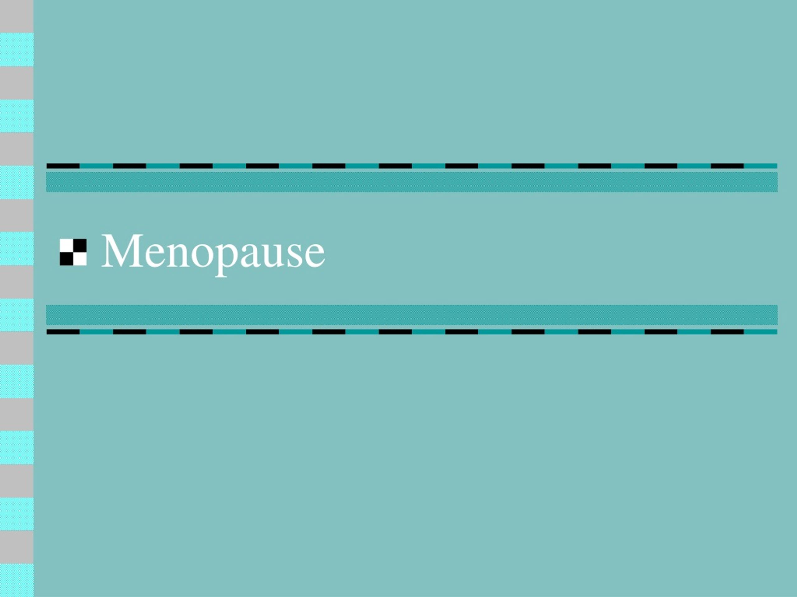 PPT - Menopause PowerPoint Presentation, free download - ID:248418