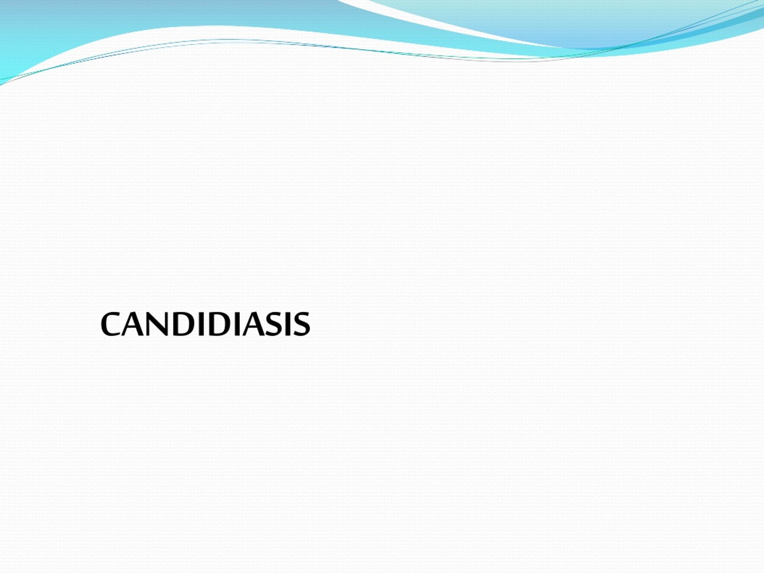 PPT - CANDIDIASIS PowerPoint Presentation, free download - ID:265068