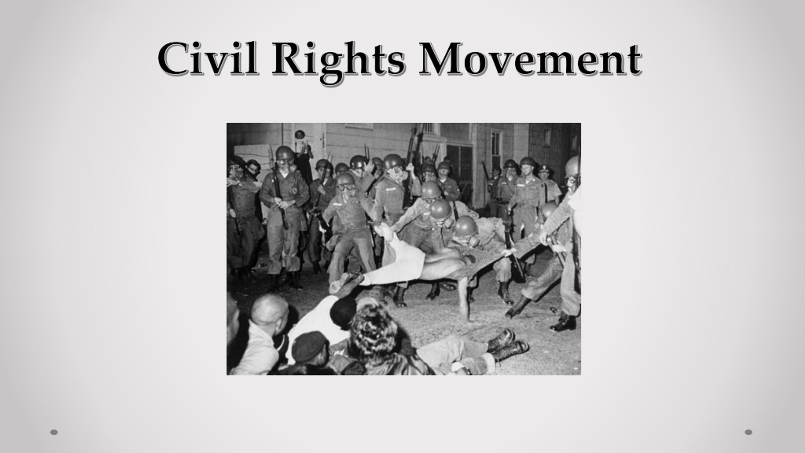 PPT - Civil Rights Movement PowerPoint Presentation, free download - ID ...
