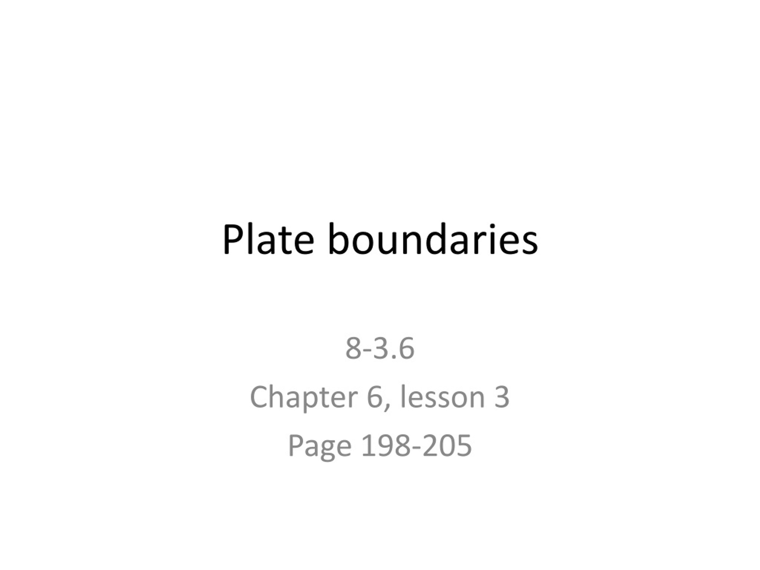 PPT - Plate boundaries PowerPoint Presentation, free download - ID:271540