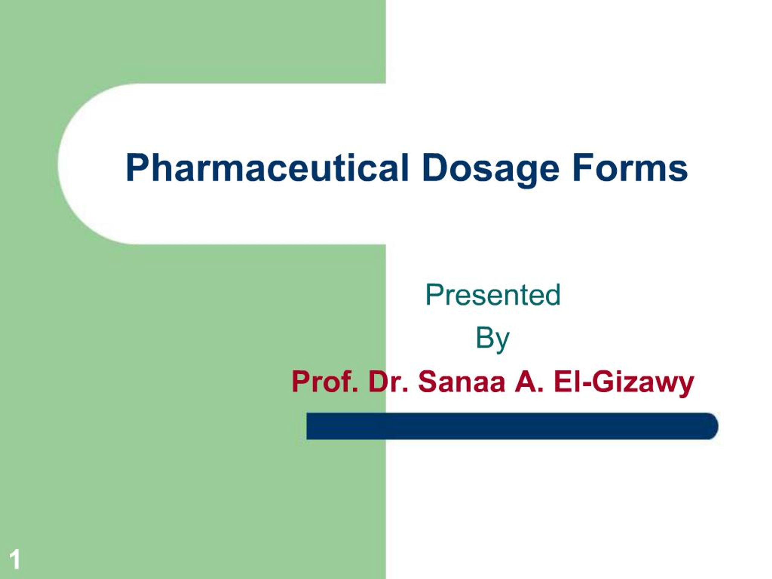 PPT - Pharmaceutical Dosage Forms PowerPoint Presentation, free ...