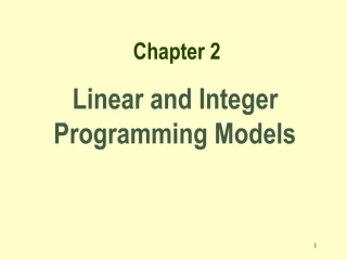 PPT - Linear Programming Models: Graphical Methods PowerPoint ...