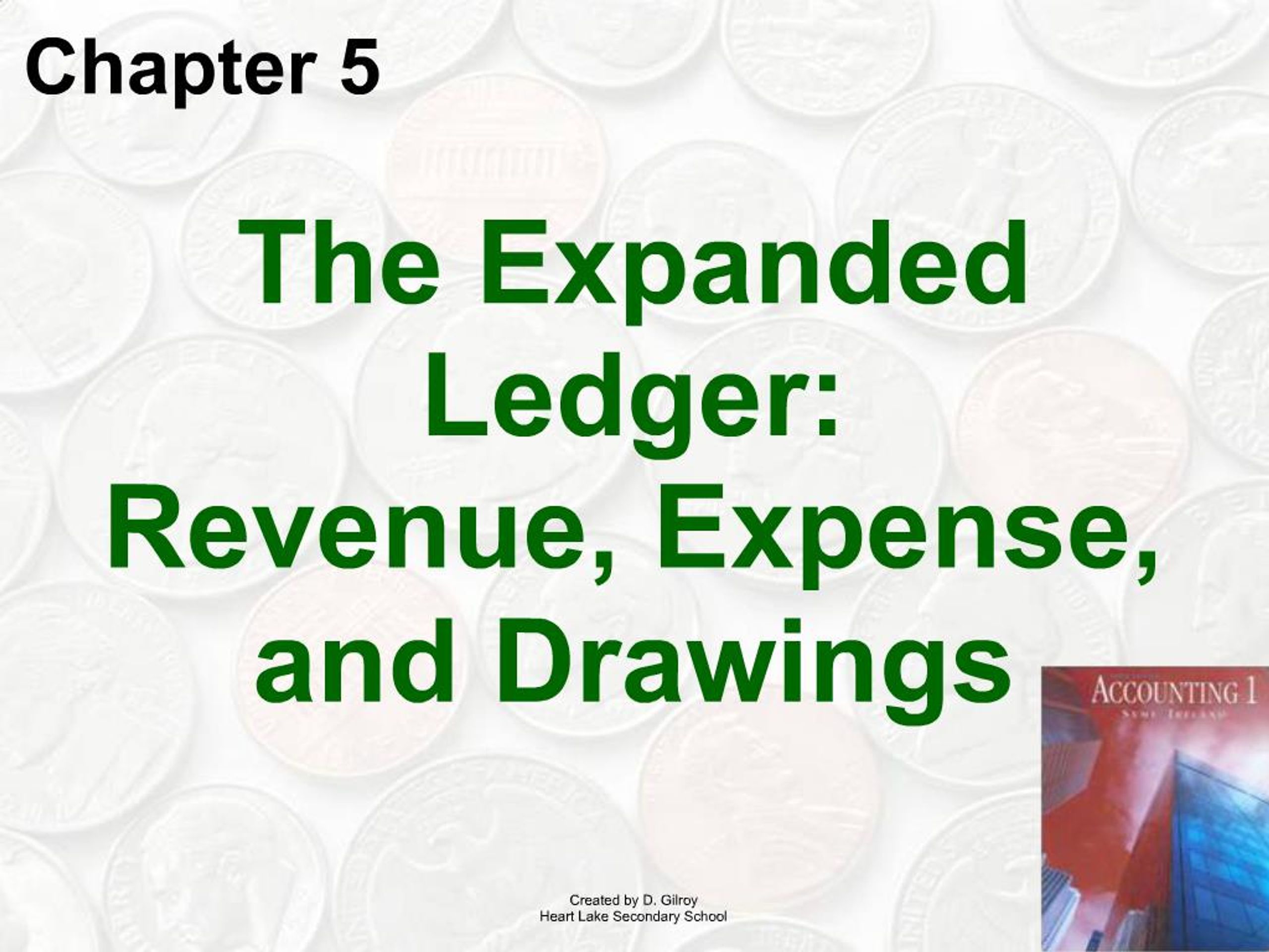 PPT - The Expanded Ledger: Revenue, Expense, and Drawings PowerPoint ...