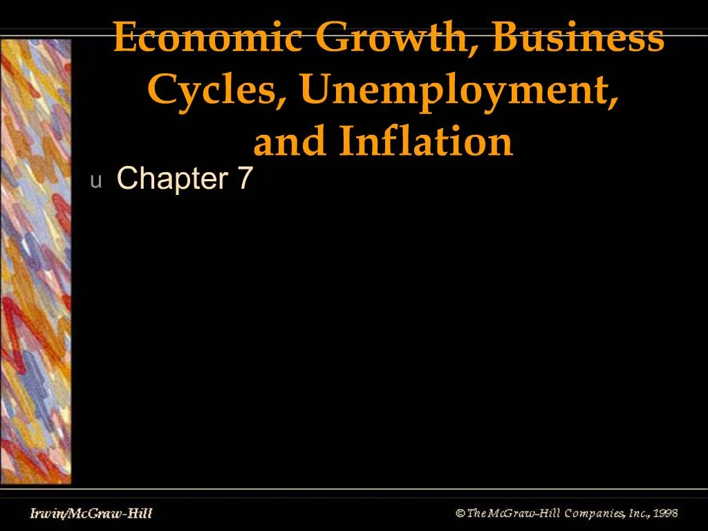 PPT - Economic Growth, Business Cycles, Unemployment, and Inflation ...