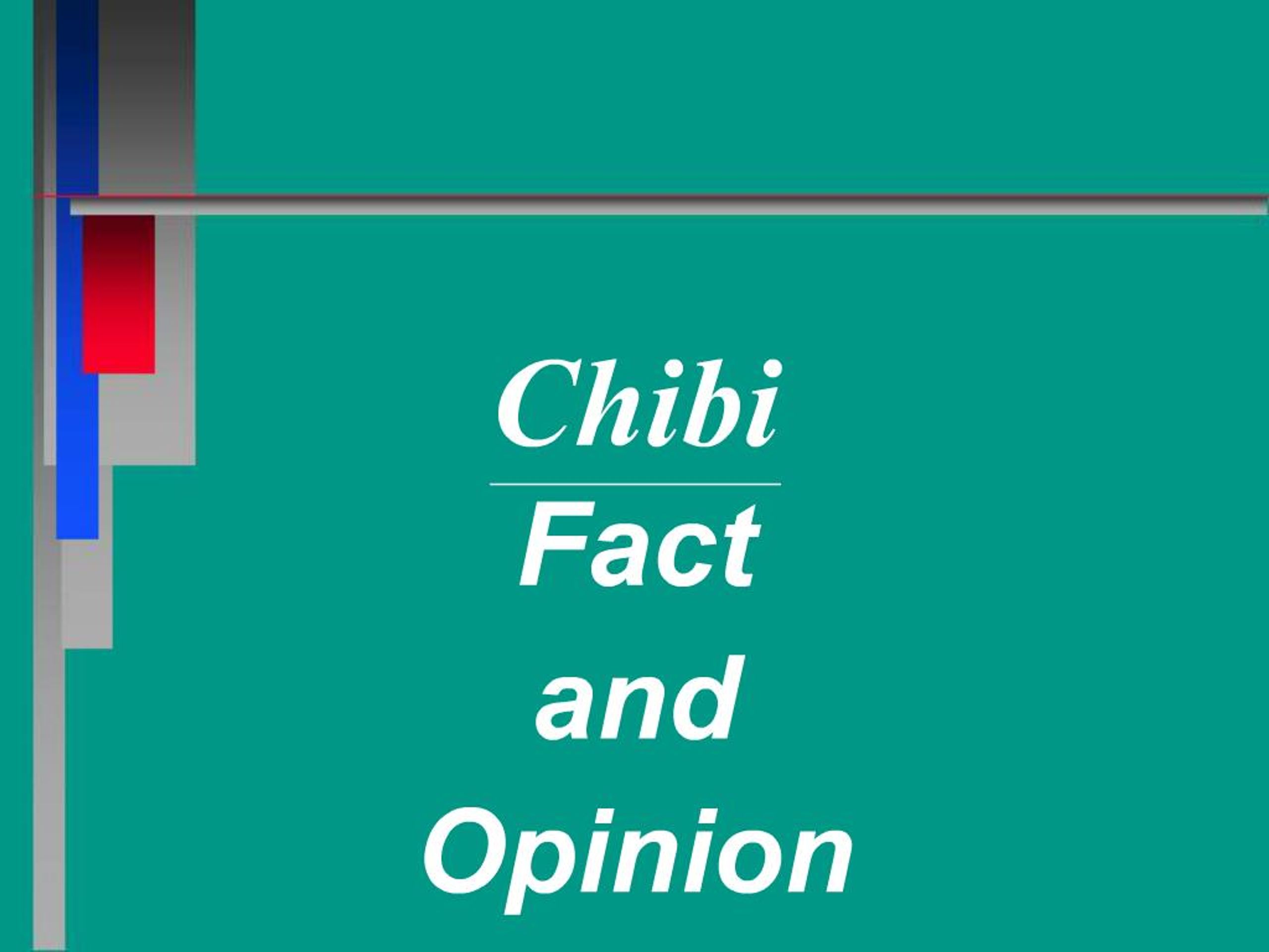 PPT - Chibi PowerPoint Presentation, free download - ID:279201