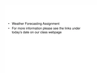 PPT - Weather Forecasting PowerPoint Presentation, free download - ID ...