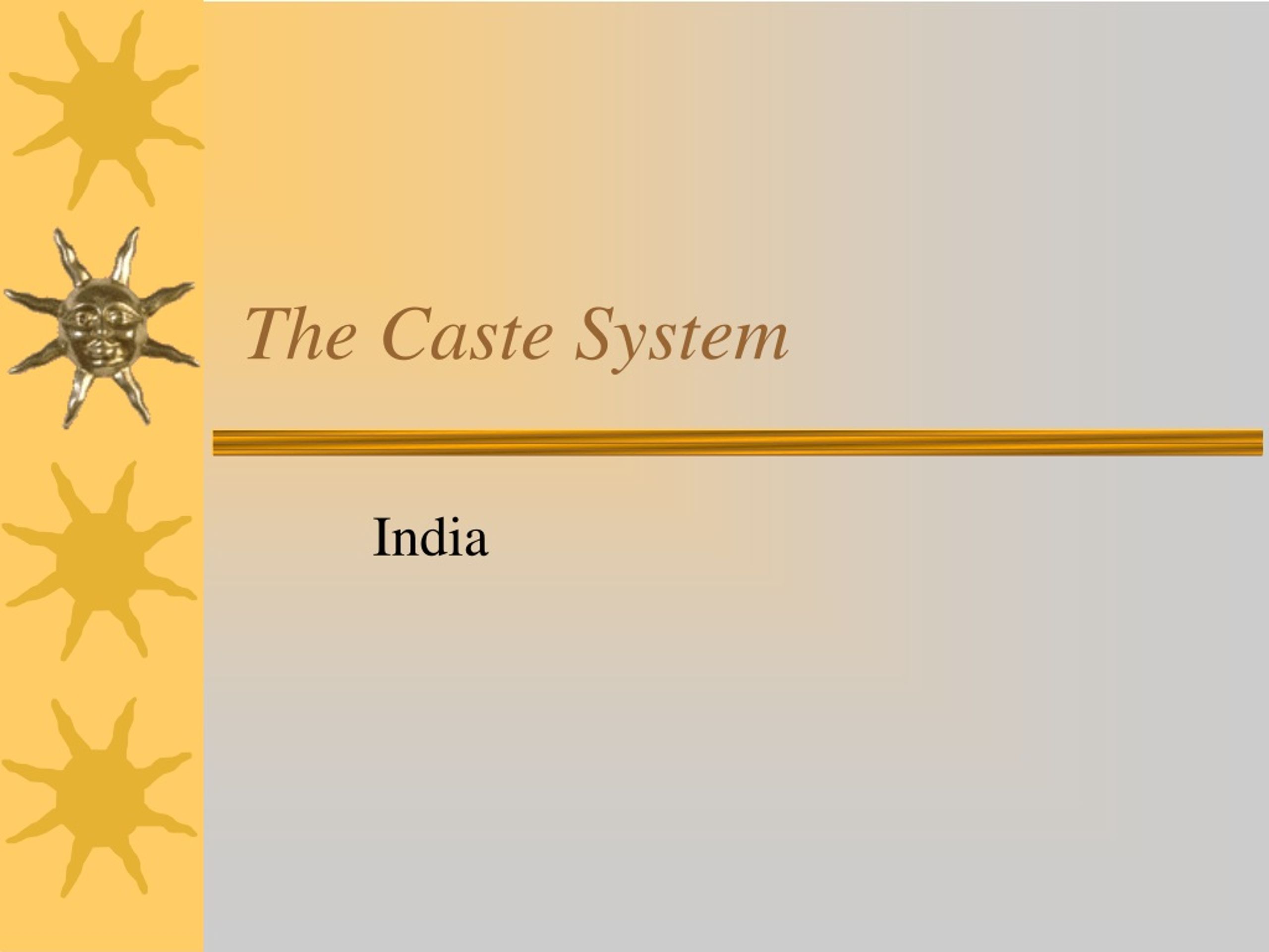 PPT - The Caste System PowerPoint Presentation, free download - ID:287756