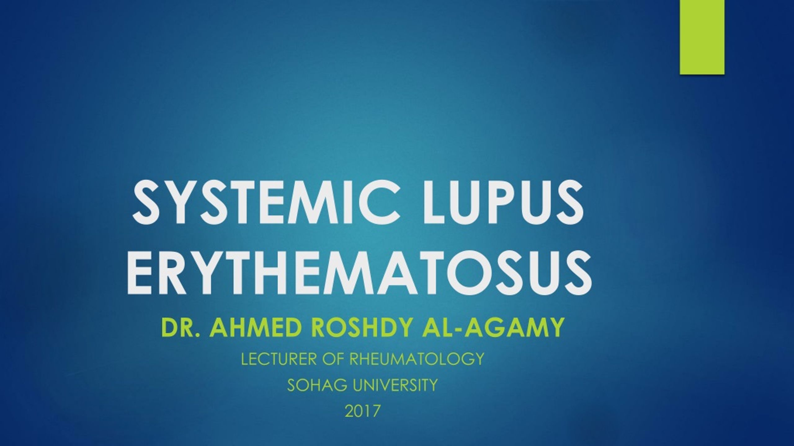 PPT - SYSTEMIC LUPUS ERYTHEMATOSUS PowerPoint Presentation, free ...