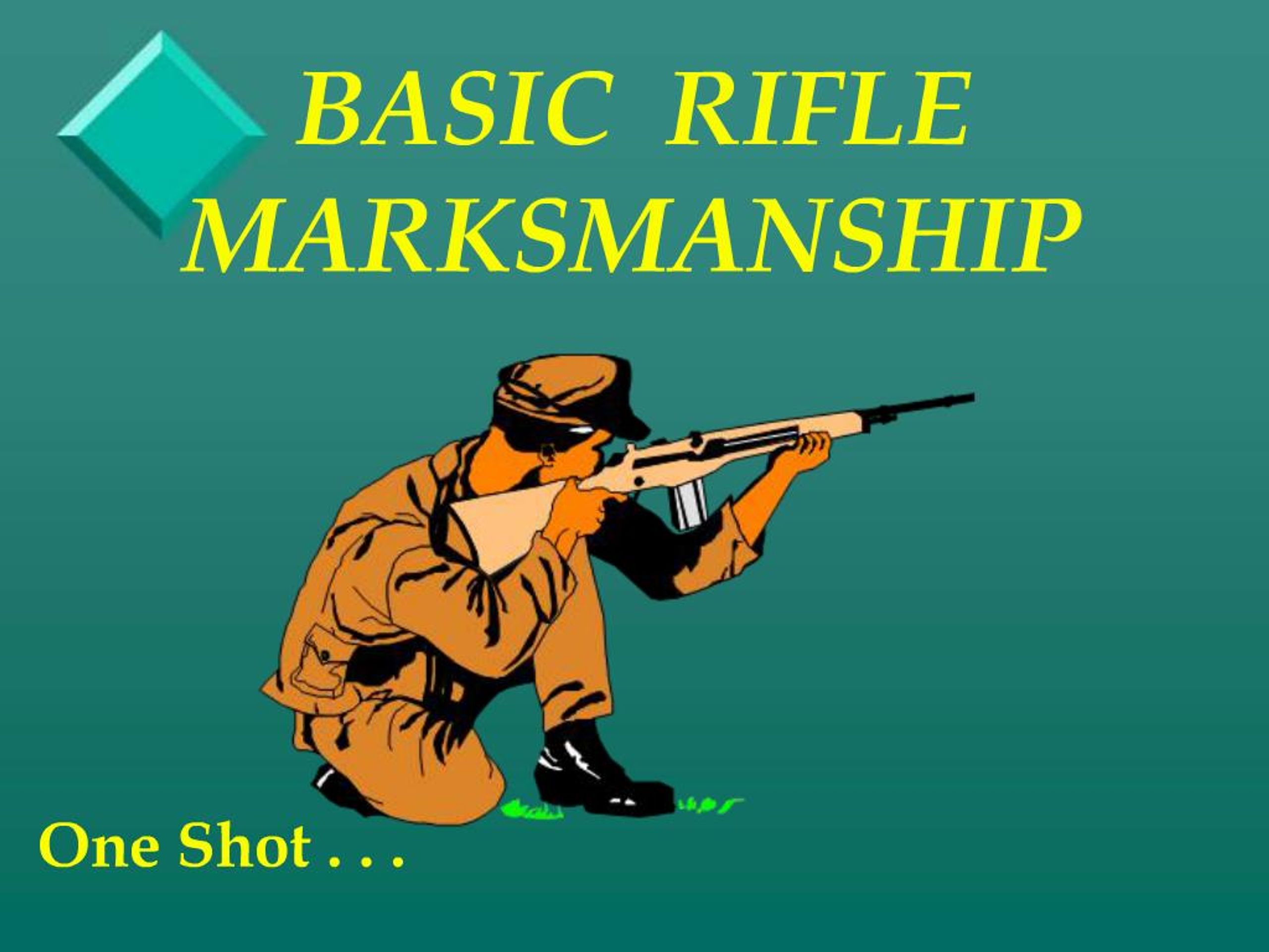 PPT - BASIC RIFLE MARKSMANSHIP PowerPoint Presentation, free download ...