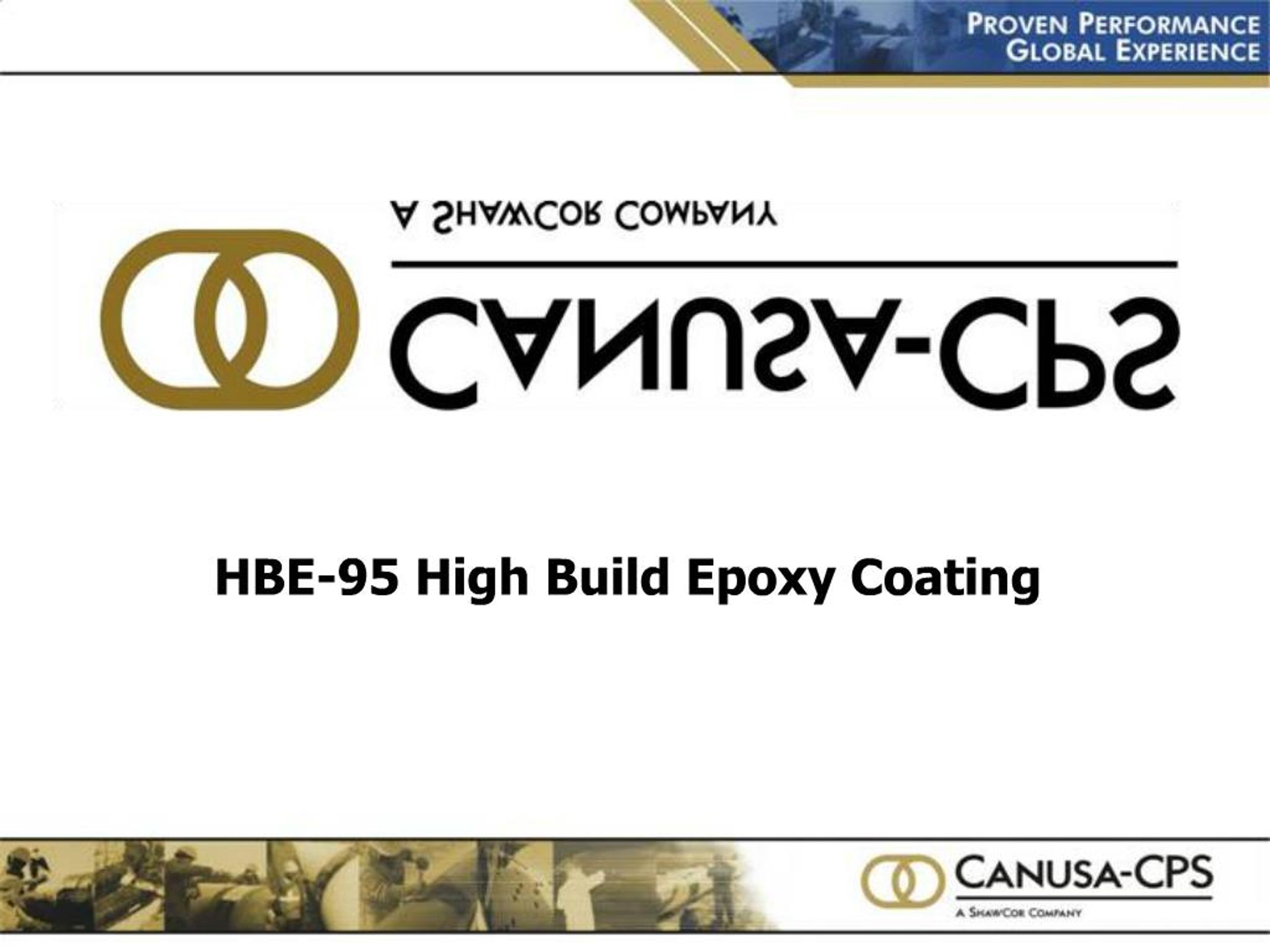 PPT - HBE-95 High Build Epoxy Coating PowerPoint Presentation, free ...