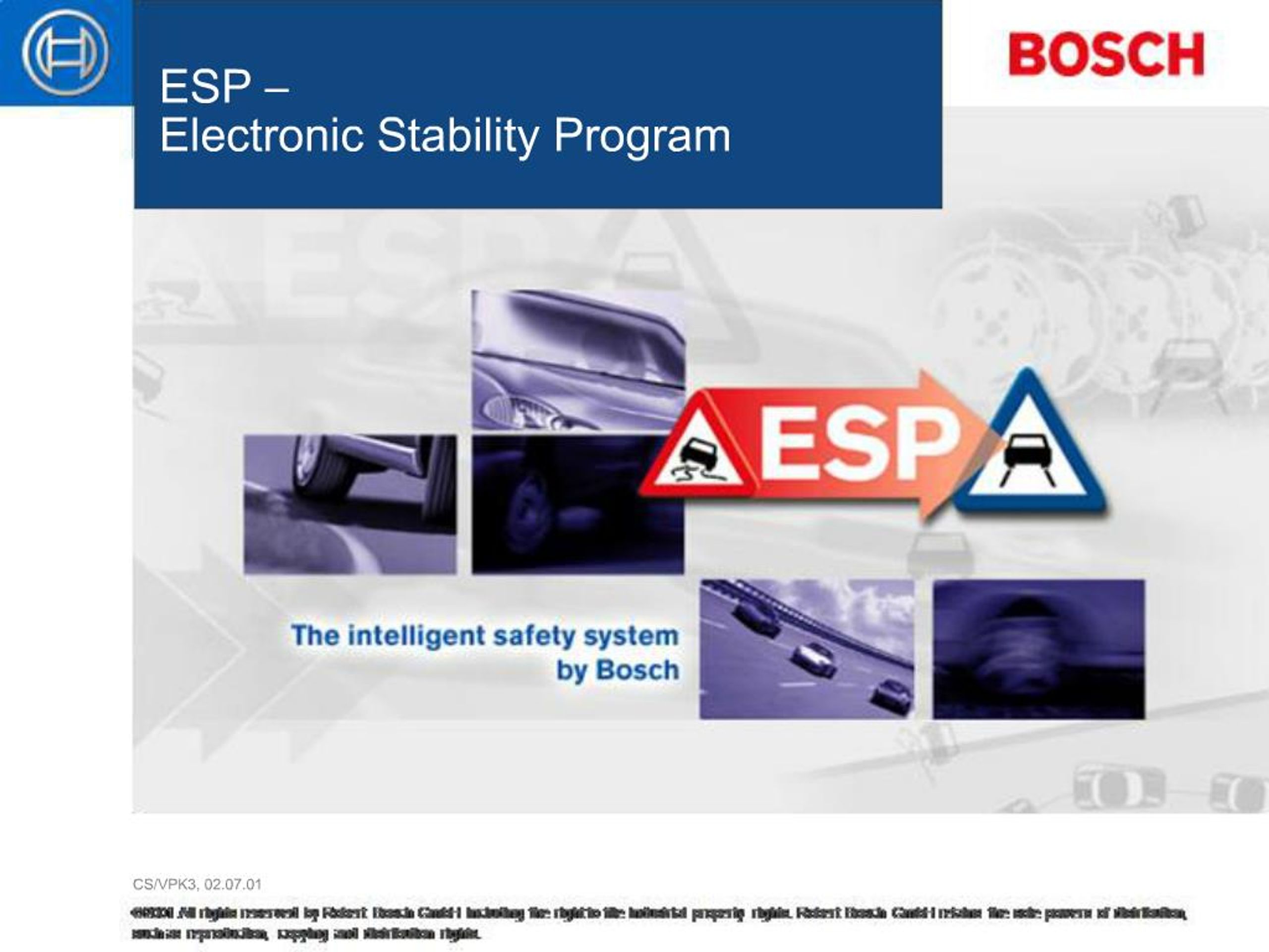 PPT - ESP Electronic Stability Program PowerPoint Presentation, free ...