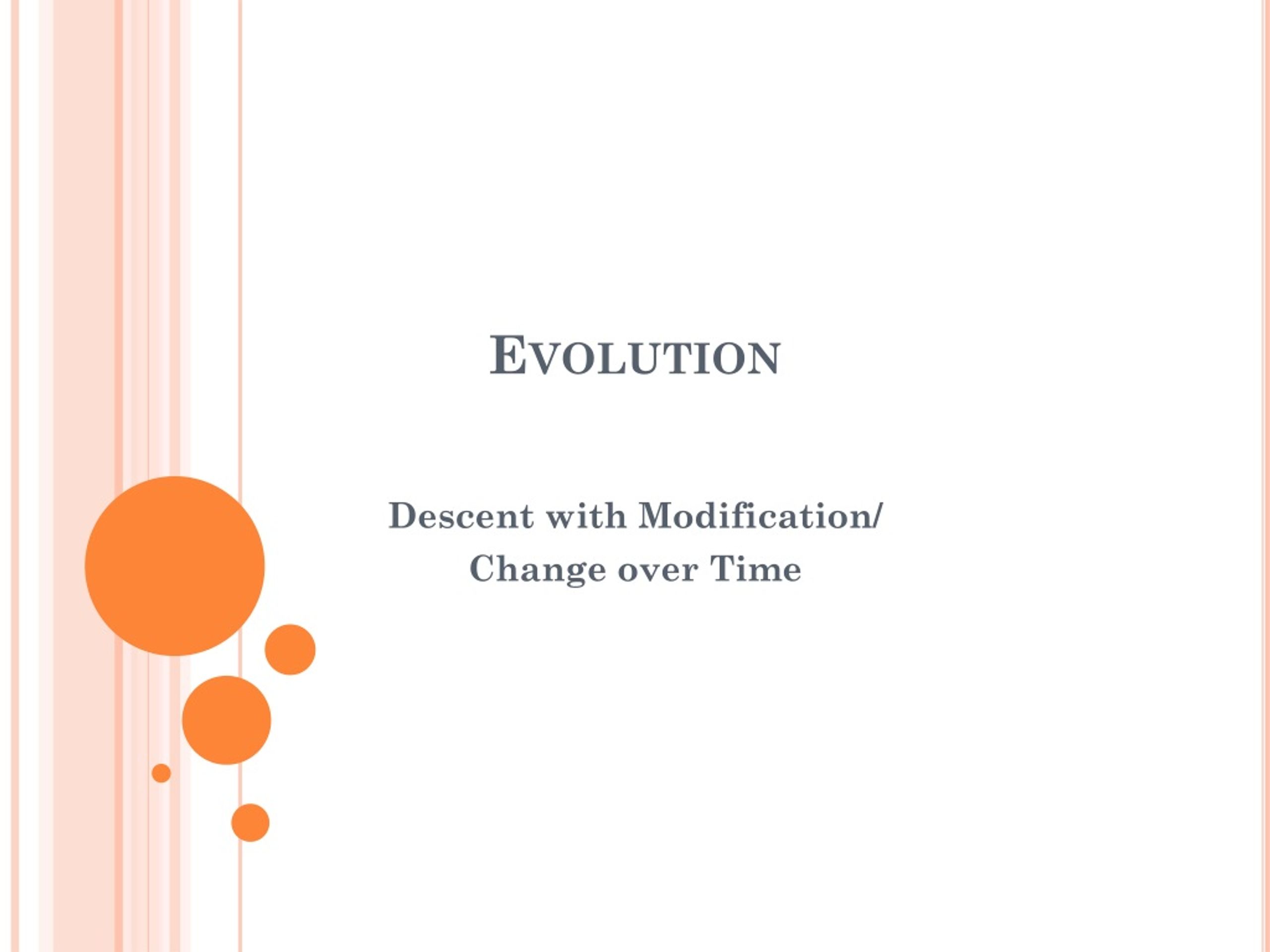 PPT - Evolution PowerPoint Presentation, free download - ID:313069