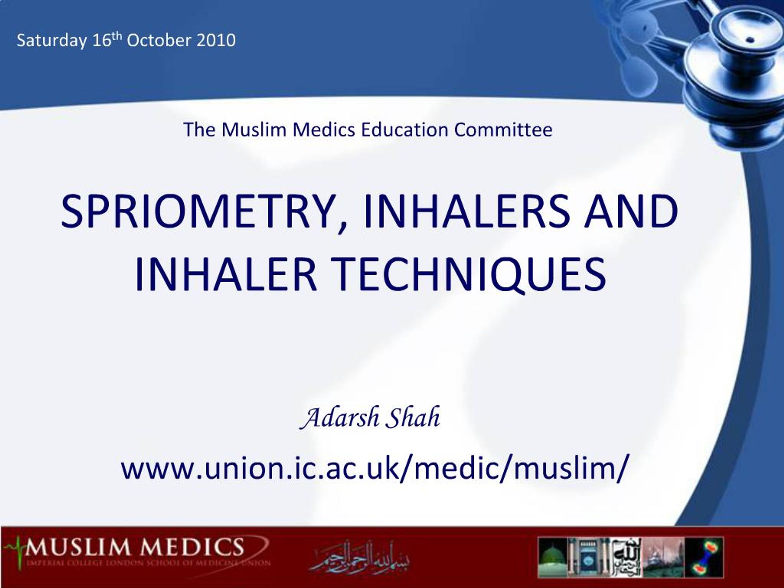 PPT - SPRIOMETRY, INHALERS AND INHALER TECHNIQUES Adarsh Shah PowerPoint Presentation - ID:314231