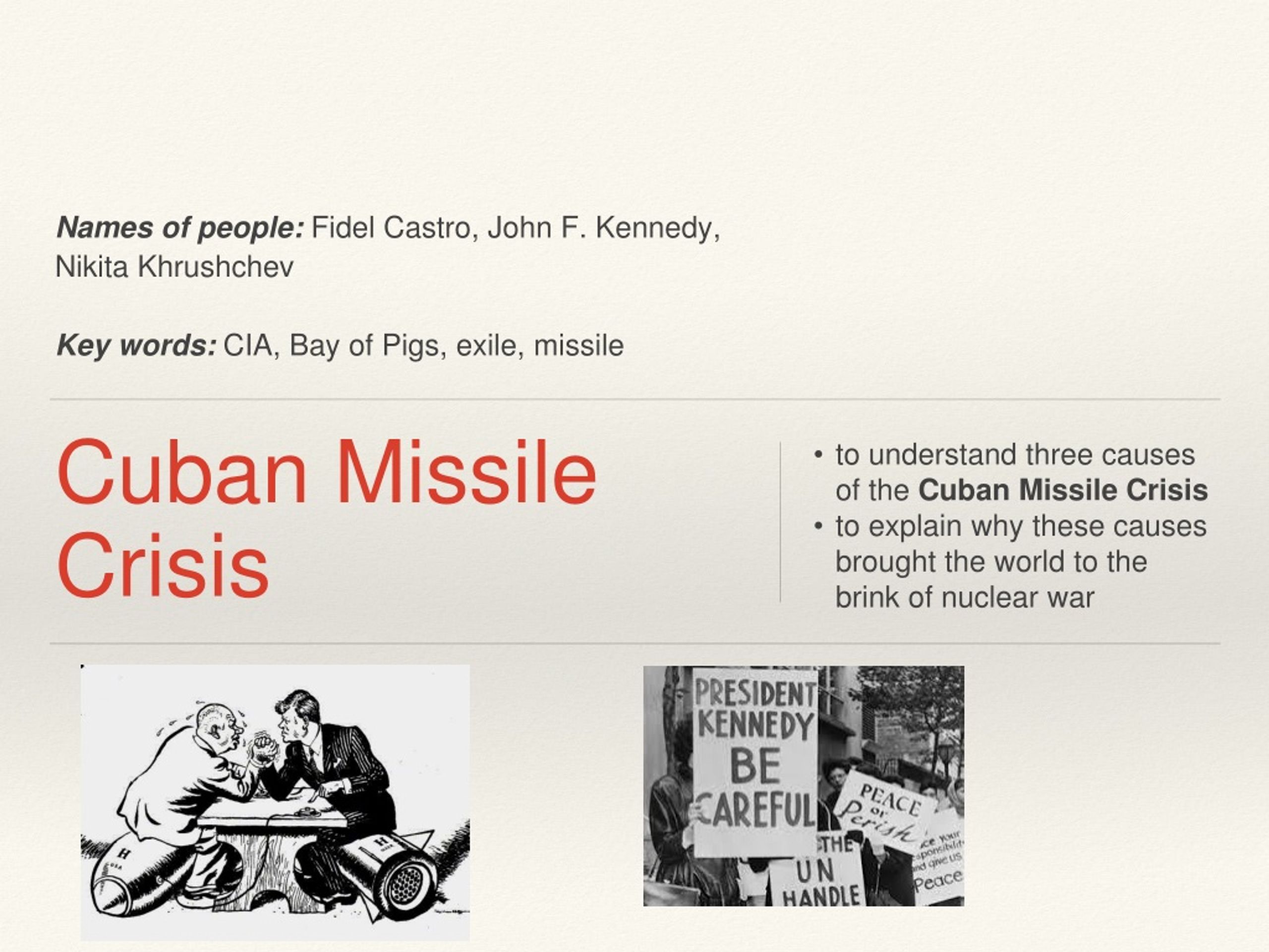 PPT - Cuban Missile Crisis PowerPoint Presentation, free download - ID ...