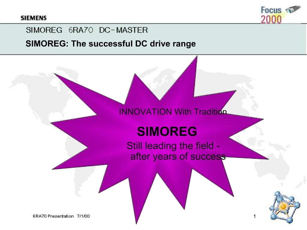 PPT - SIMOREG: The successful DC drive range PowerPoint Presentation ...