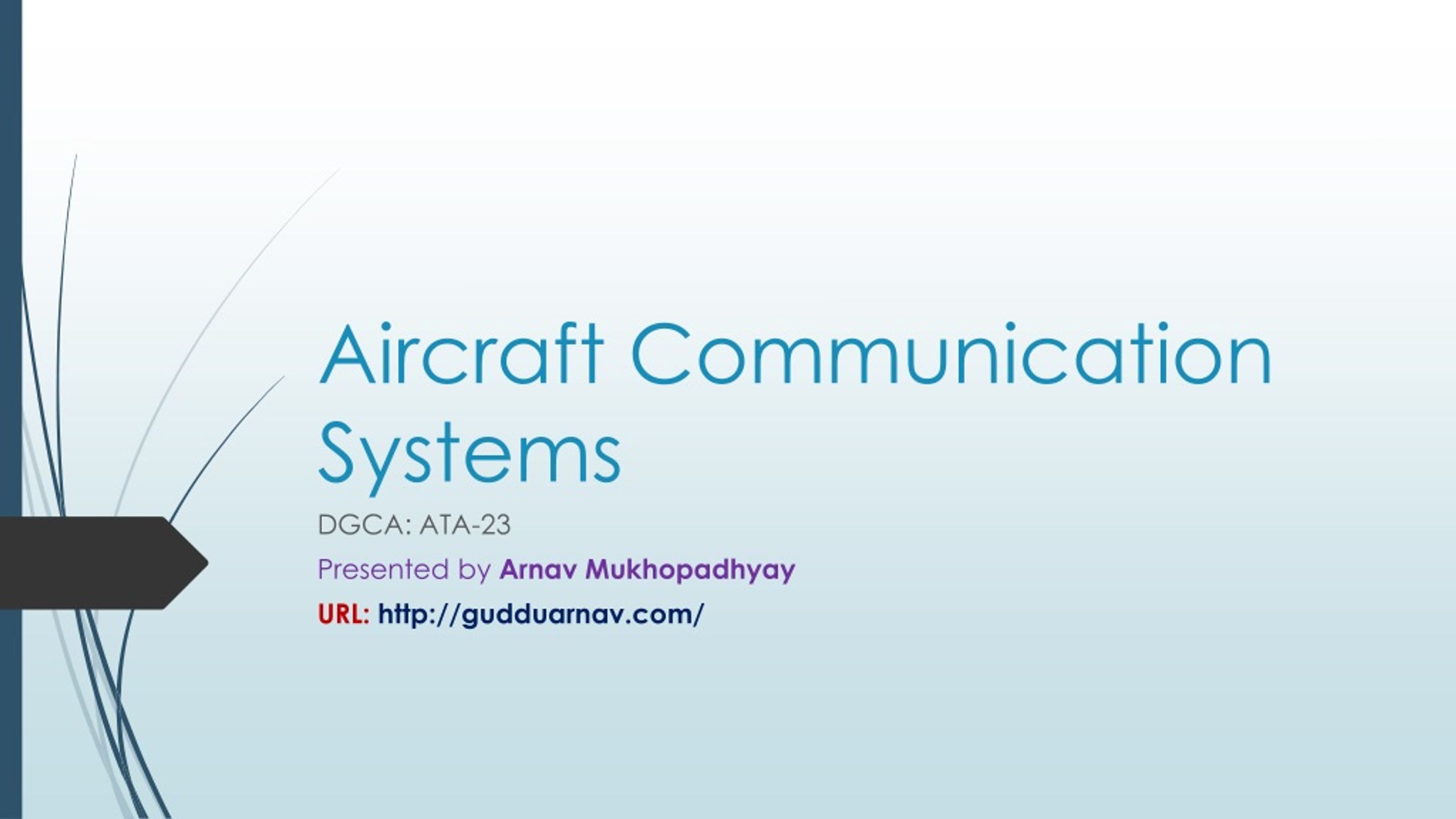 PPT - Aircraft Communication Systems PowerPoint Presentation, free ...