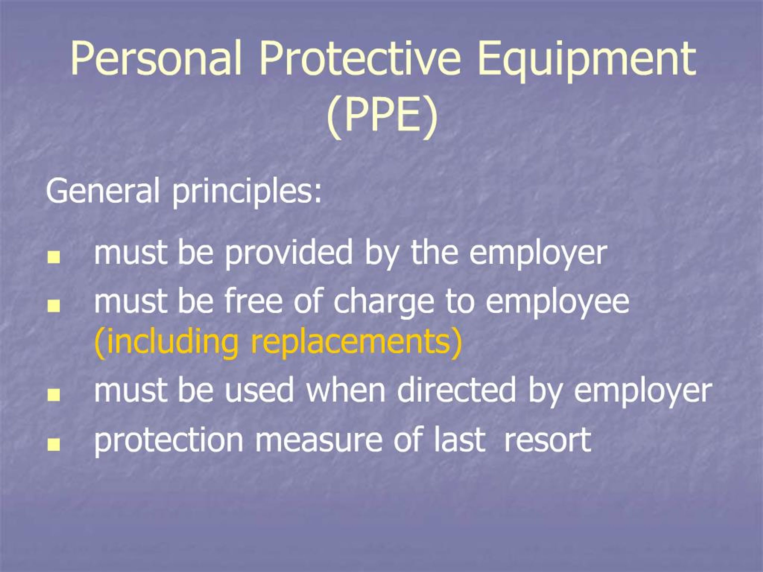 PPT - Personal Protective Equipment PPE PowerPoint Presentation, free ...
