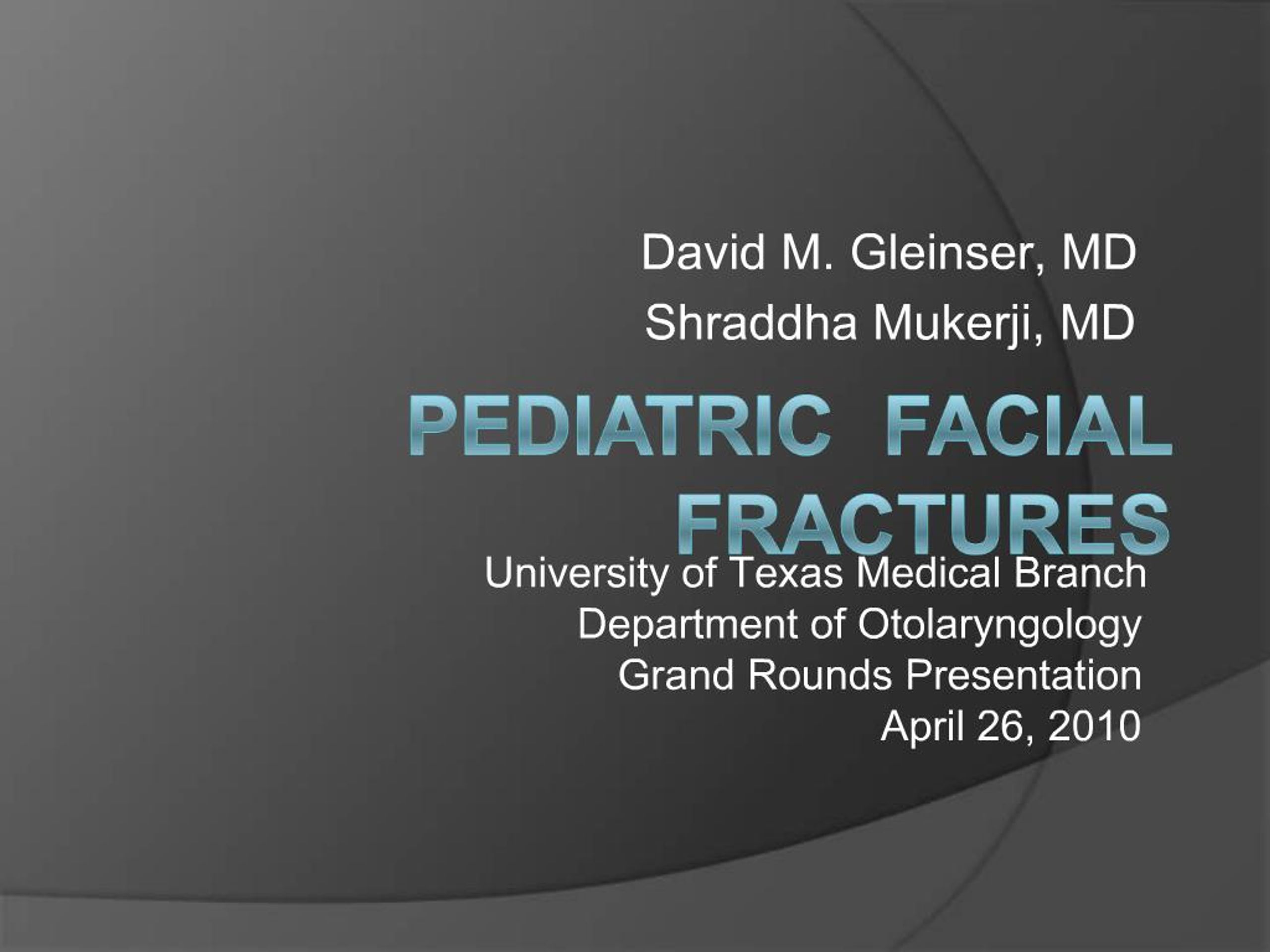 PPT - Pediatric Facial Fractures PowerPoint Presentation, free download ...