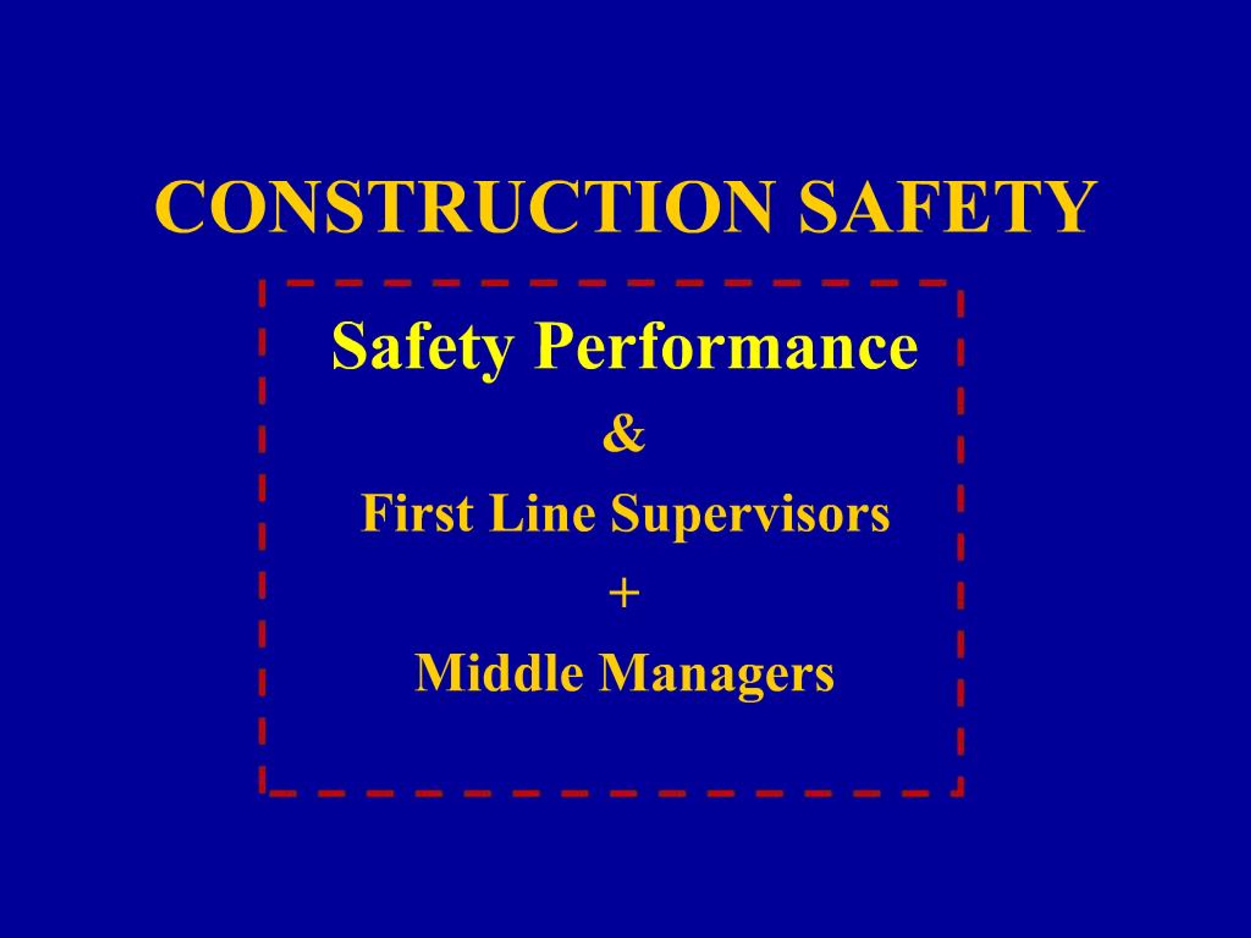 PPT - CONSTRUCTION SAFETY PowerPoint Presentation, free download - ID ...