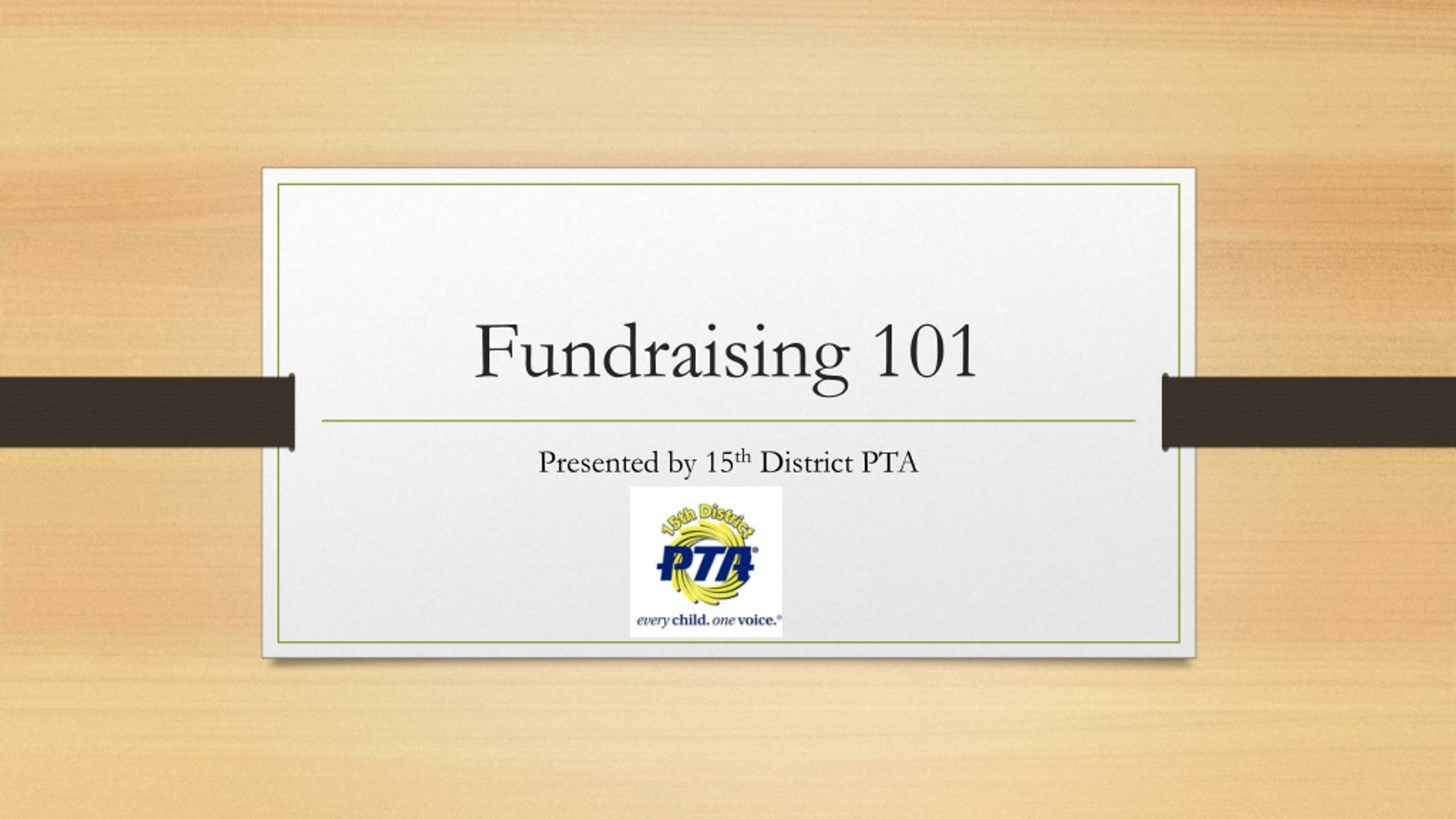 PPT - Fundraising 101 PowerPoint Presentation, free download - ID:343244