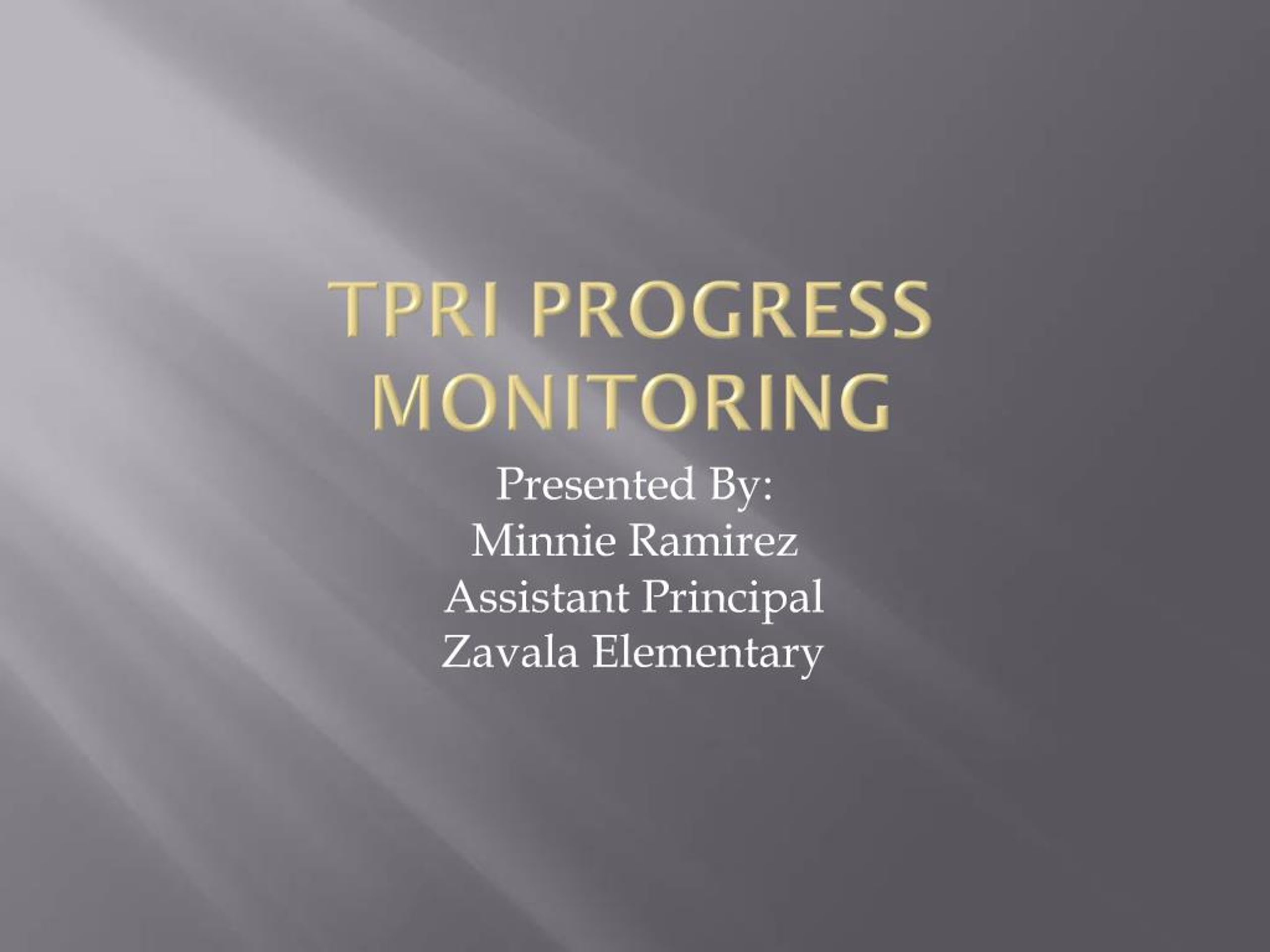 PPT - TPRI Progress Monitoring PowerPoint Presentation, free download ...