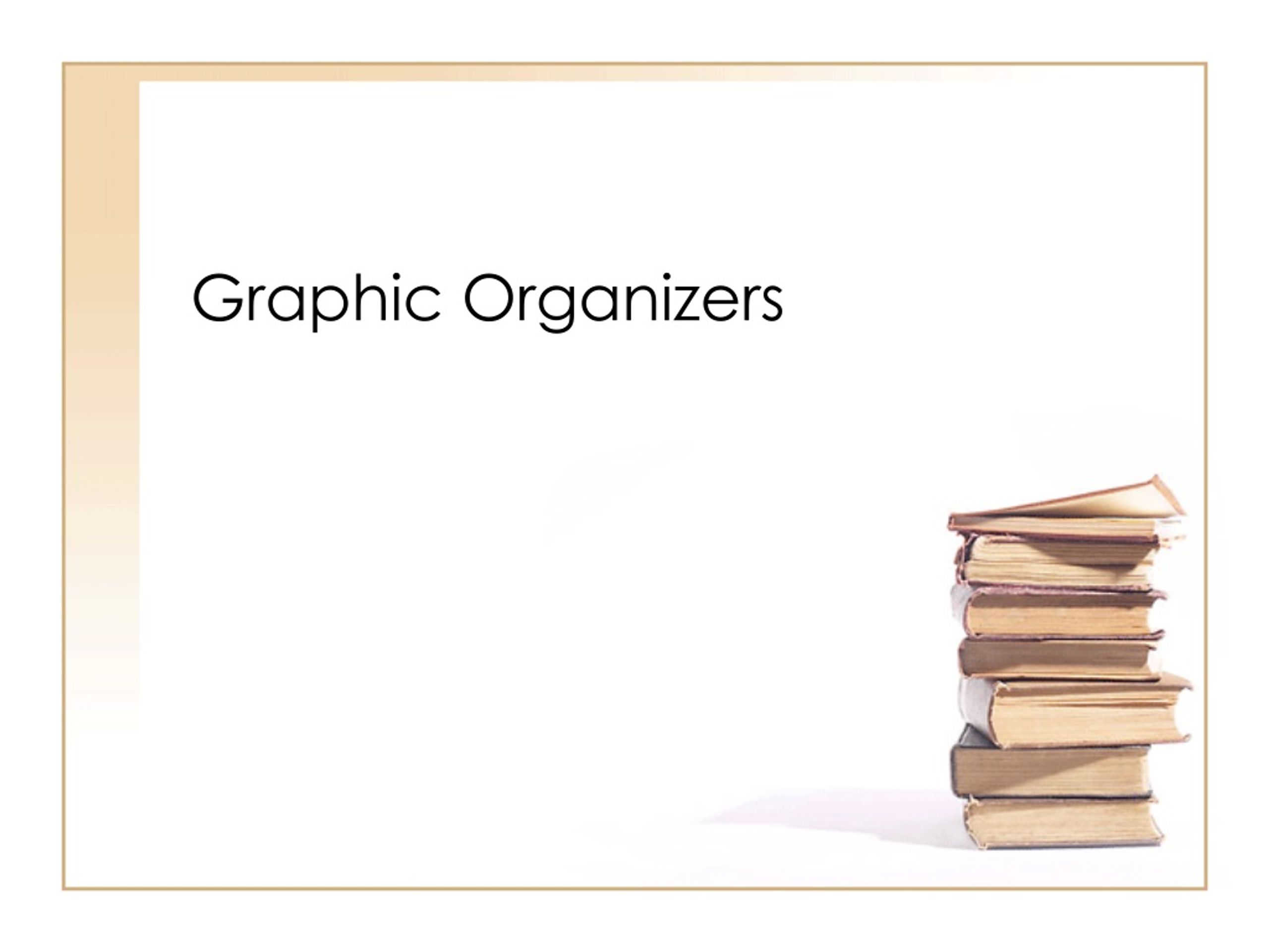 PPT - Graphic Organizers PowerPoint Presentation, free download - ID:357778