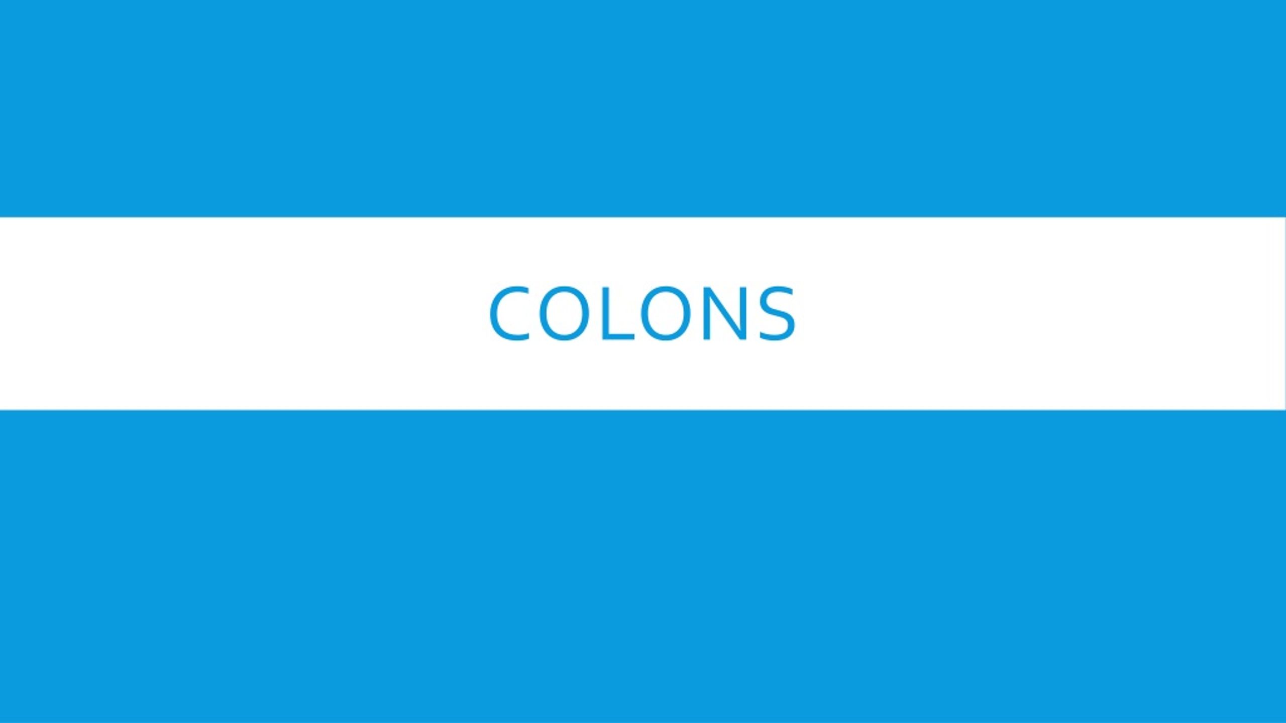 PPT - Colons PowerPoint Presentation, free download - ID:380217