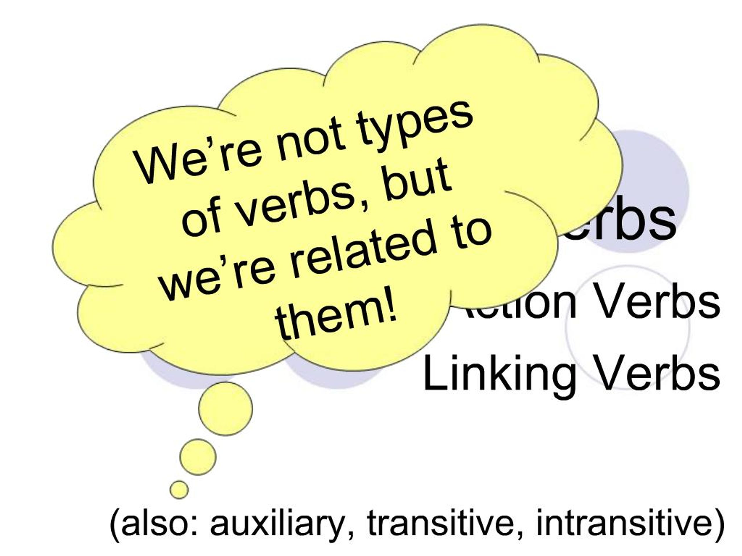 PPT - Verbs, Verbs, Verbs PowerPoint Presentation, free download - ID ...