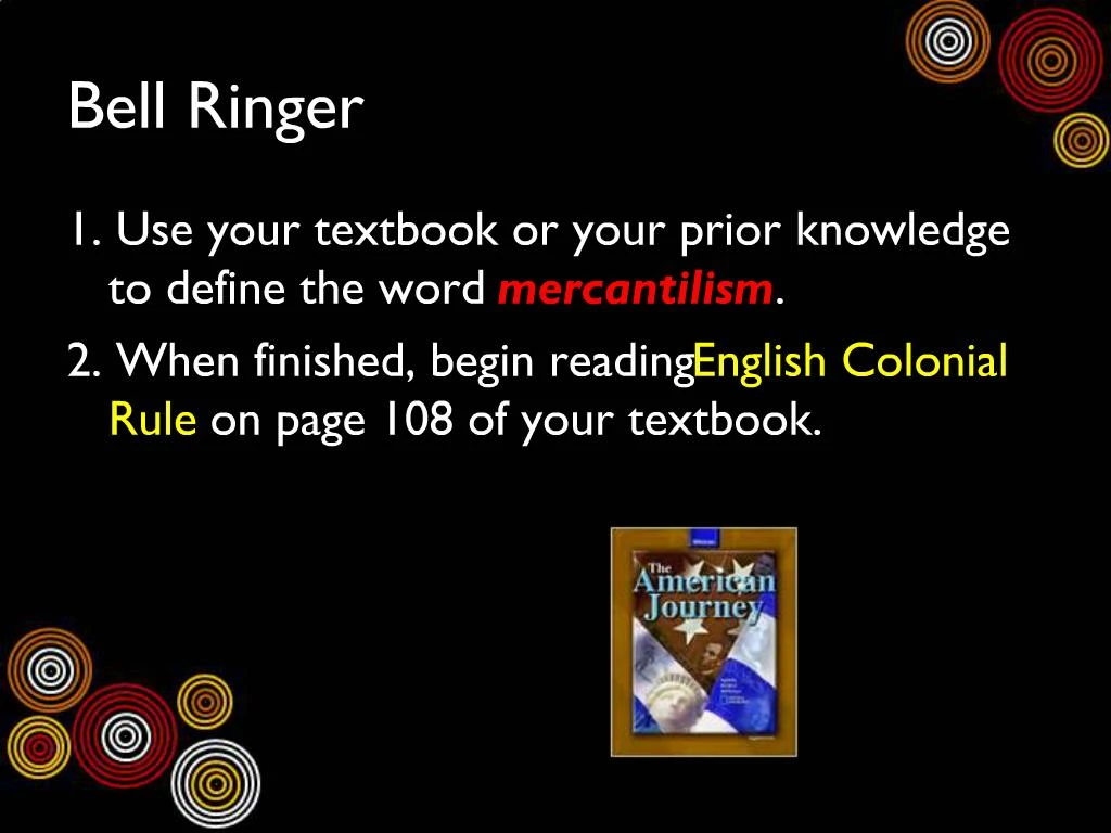 PPT - Bell Ringer PowerPoint Presentation, free download - ID:388563