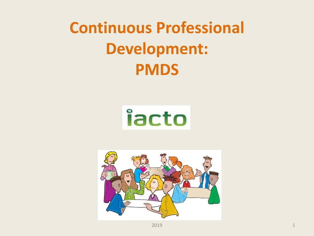 PPT - Continuous Professional Development: PMDS PowerPoint Presentation ...