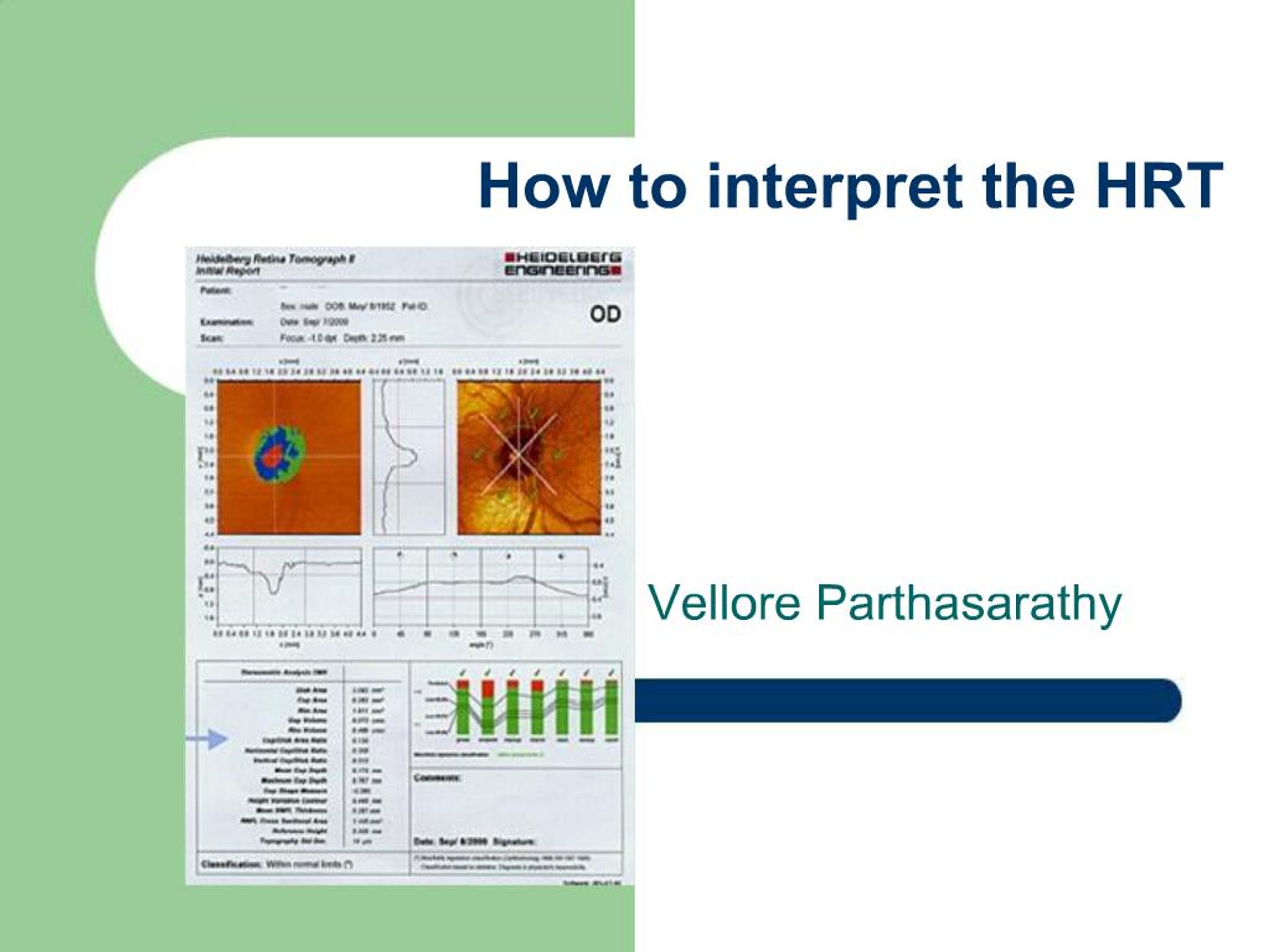 PPT - How to interpret the HRT PowerPoint Presentation, free download ...