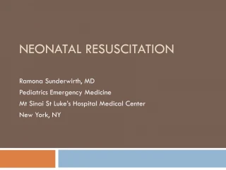 PPT - REANIMACIÓN NEONATAL PowerPoint Presentation, free download - ID ...